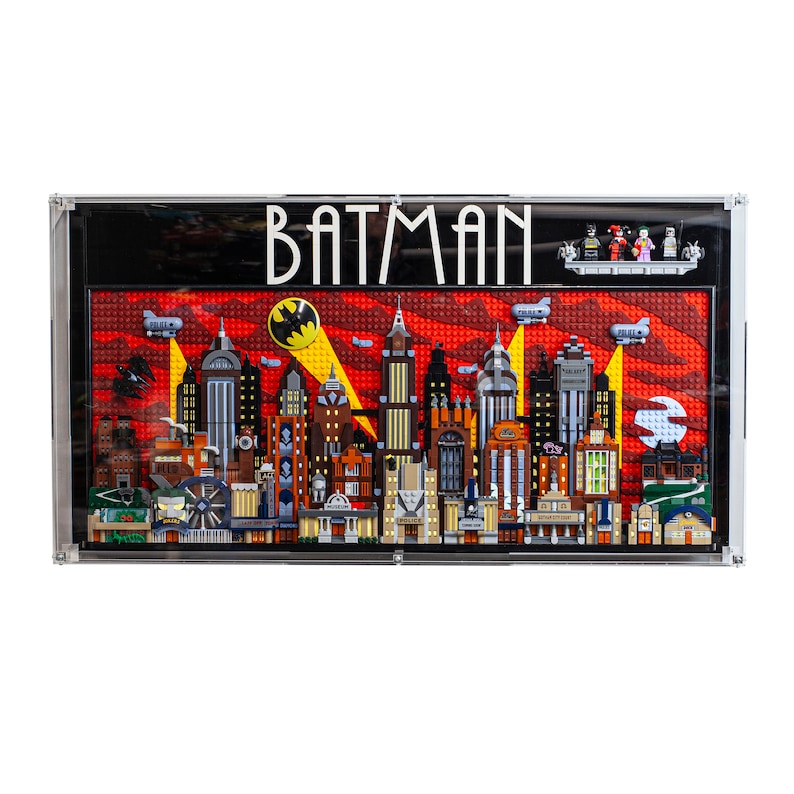 Acrylic Wall Display Case for the LEGO Batman: the Animated Series ...
