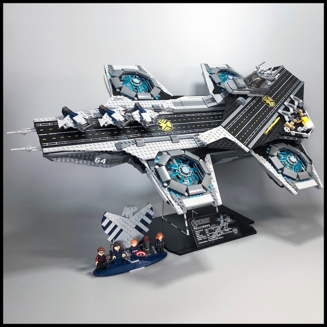 Acrylic Display Stand for the LEGO® S.H.E.I.L.D Helicarrier 76042 - Etsy