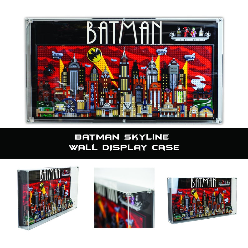 Acrylic Wall Display Case for the LEGO Batman: the Animated Series ...