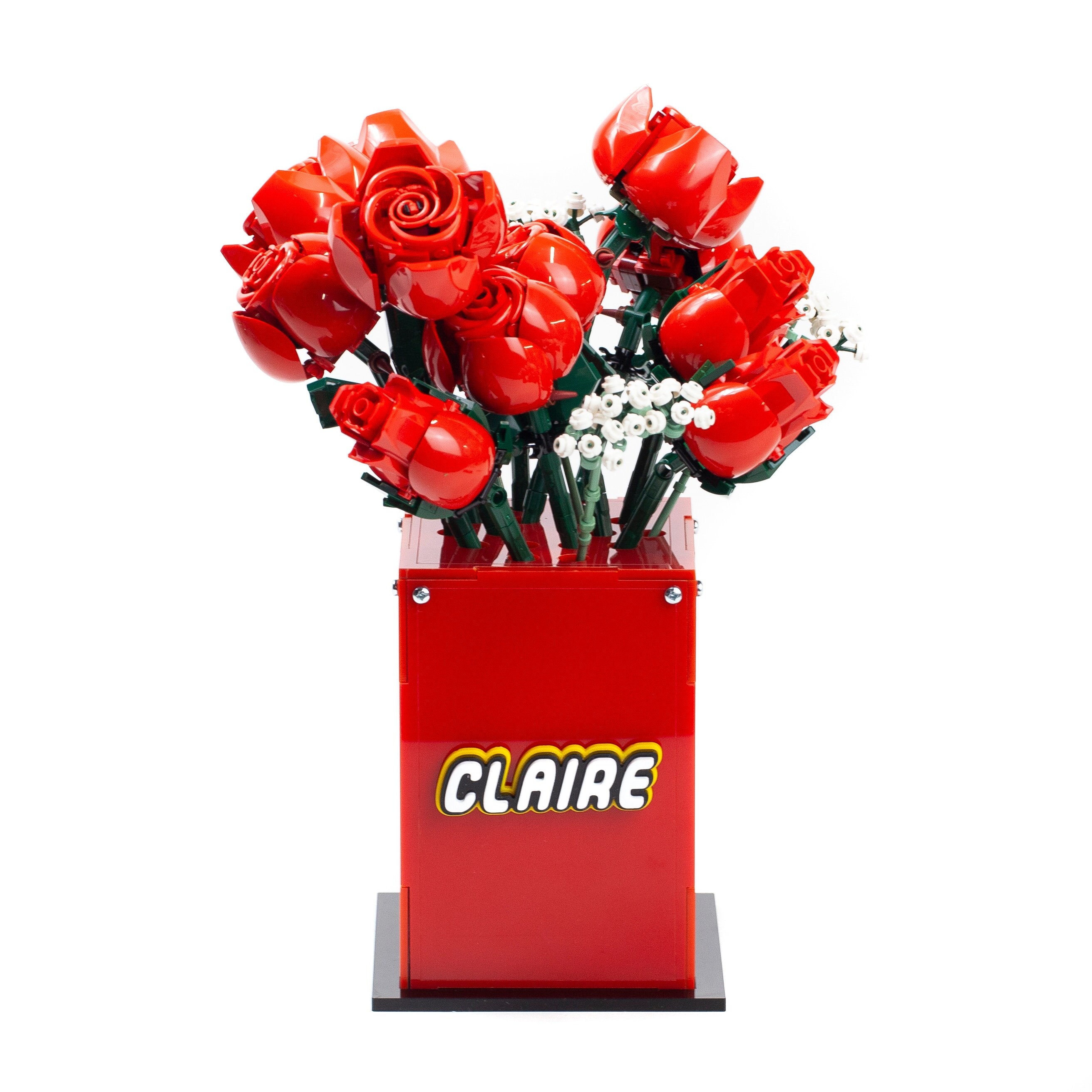 Acrylic Display Case for LEGO Bouquet of Roses 10328 - Etsy