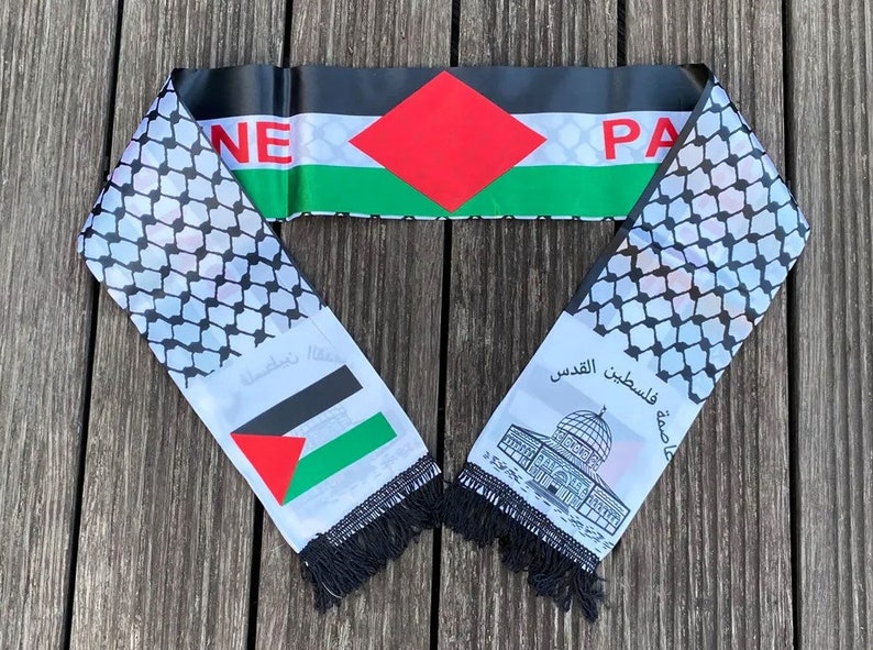 Palestine Inspired Scarf: Embrace Elegance With Cultural Symbolism ...