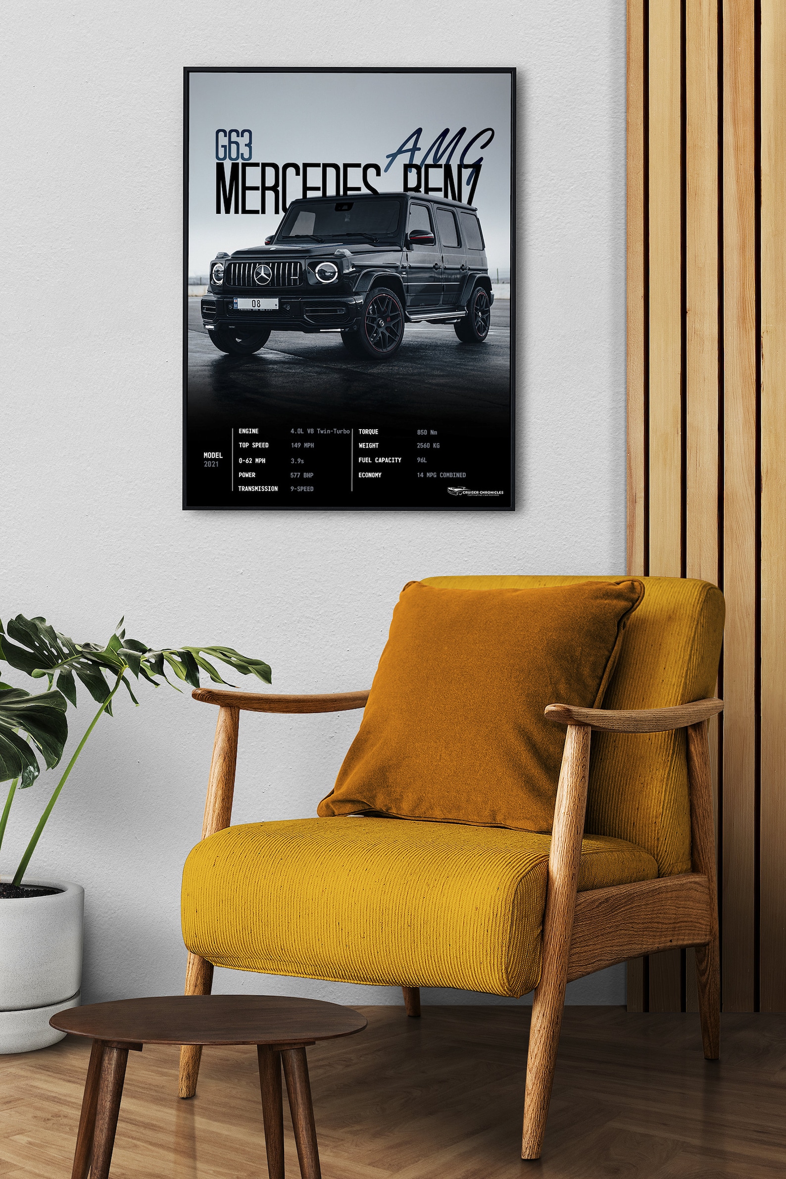 Mercedes G63 AMG Car Poster: Bedroom, Home, Boys Room Decor, Gifts ...