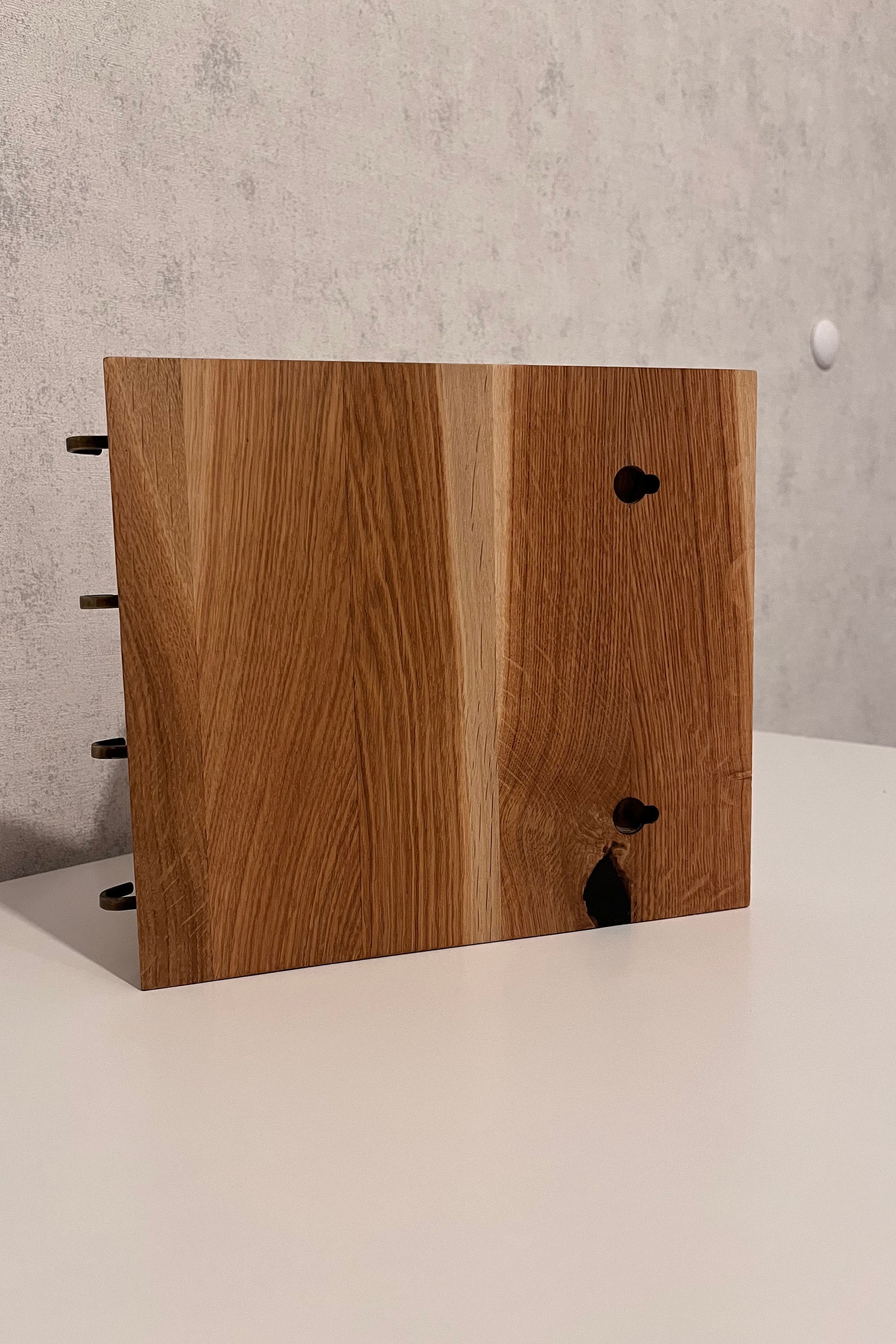 Key Rack 3 in 1 Key Slots/shelf/hack Made of Oak Wood - Etsy
