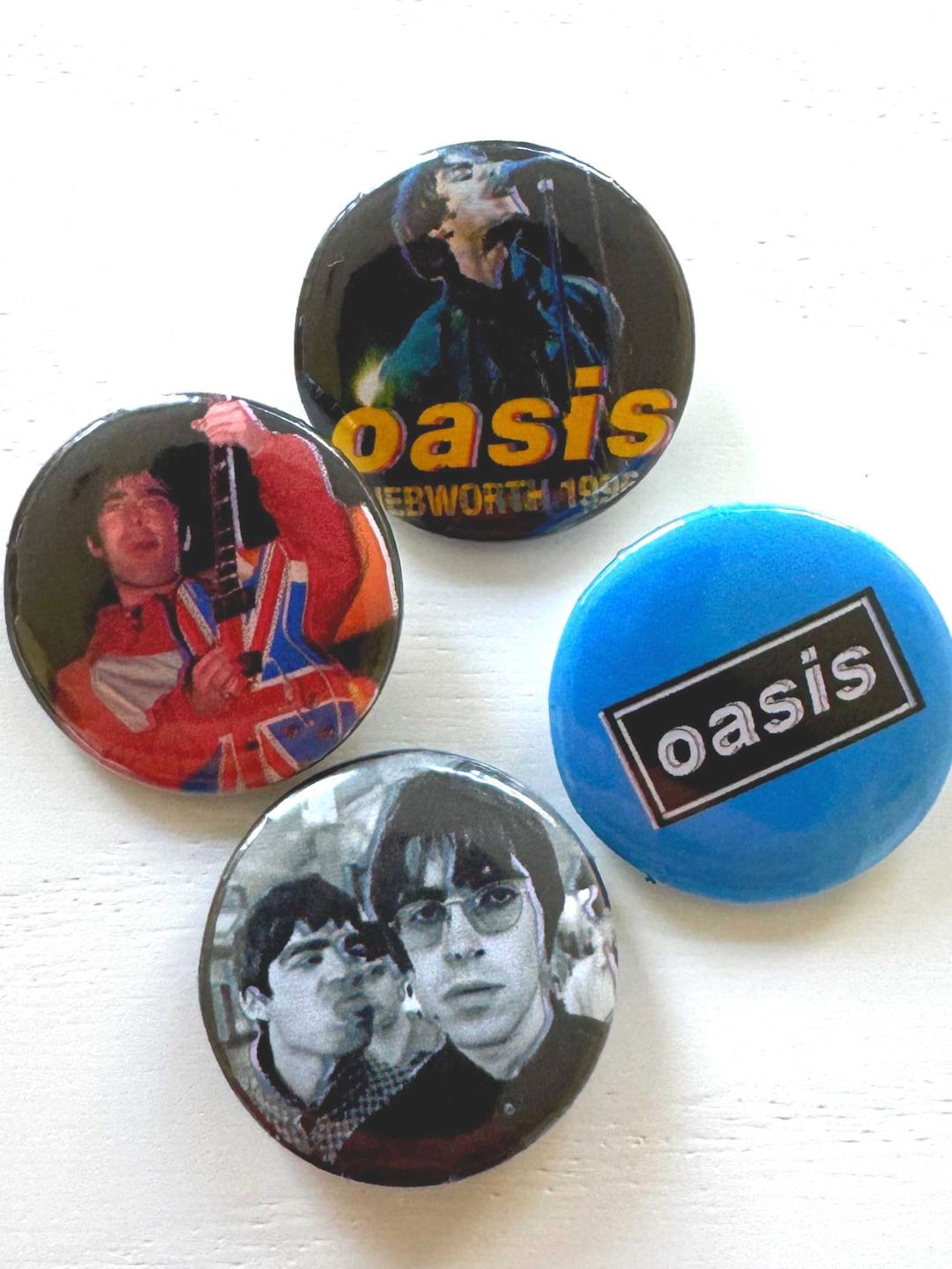 Oasis Pin Badges - Etsy