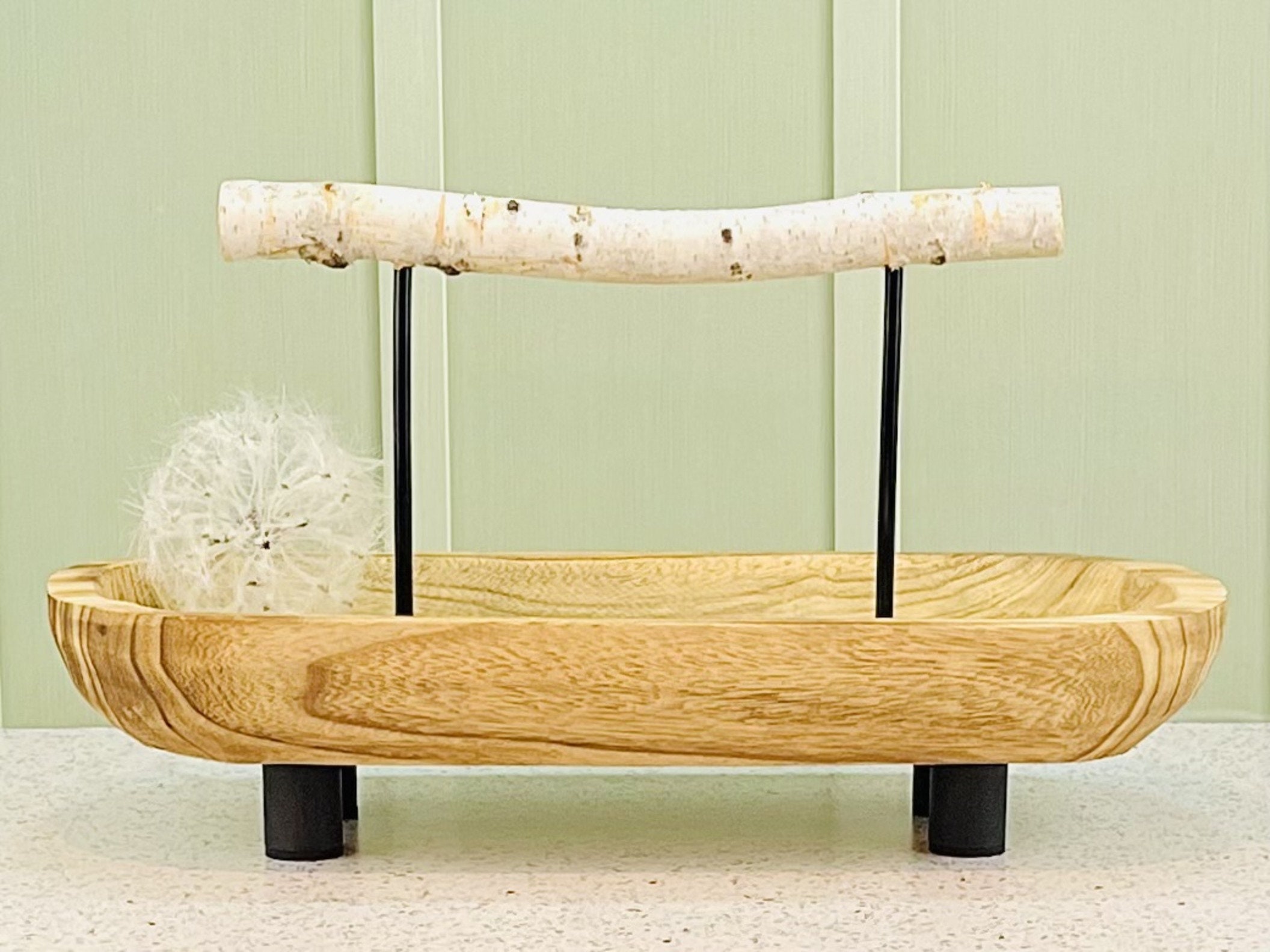 Large Footed Parrot Stand Portable Parrot Stand Self-contained Parrot ...