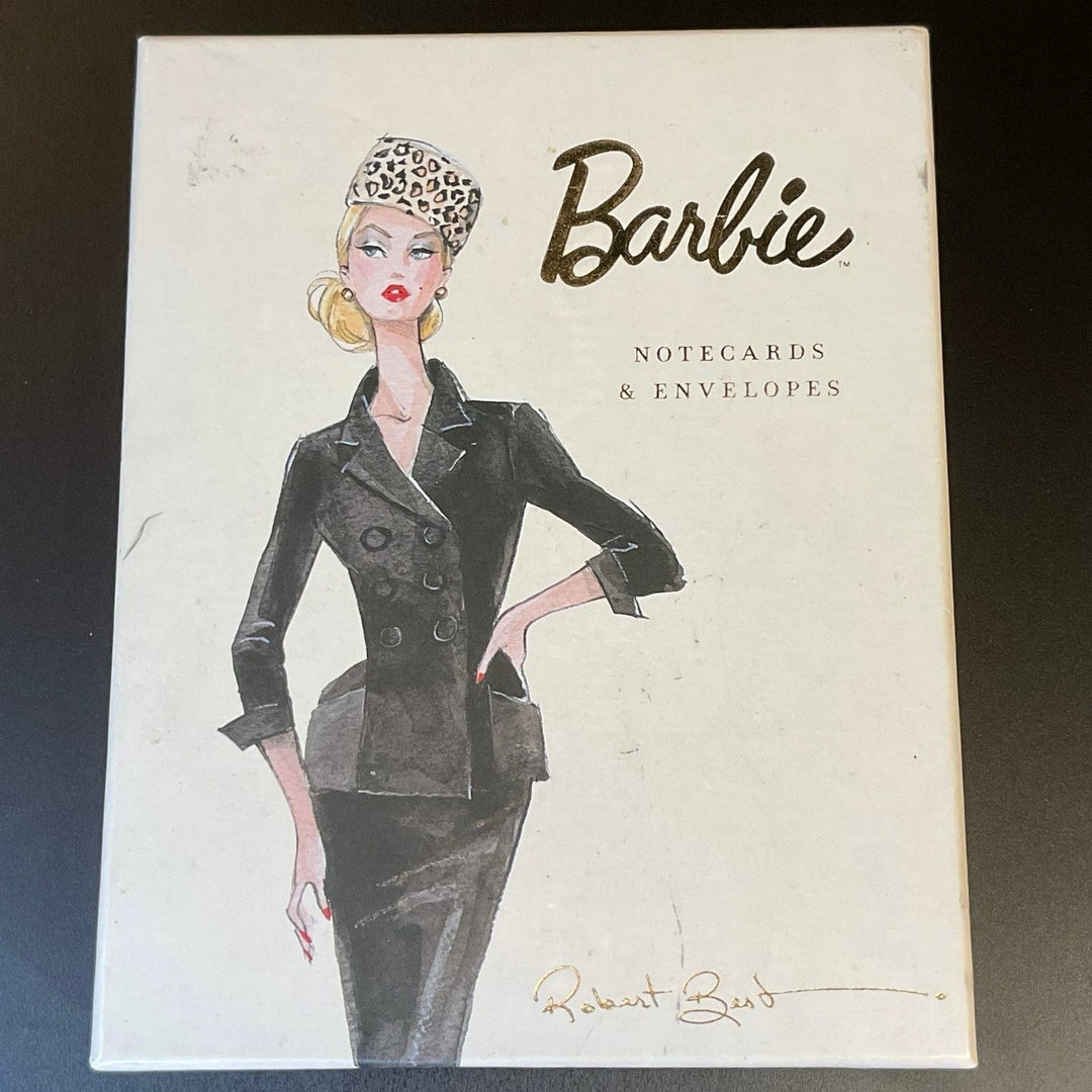 20 Barbie Notecards & Envelopes 4 Designs by Graphique De France Robert ...