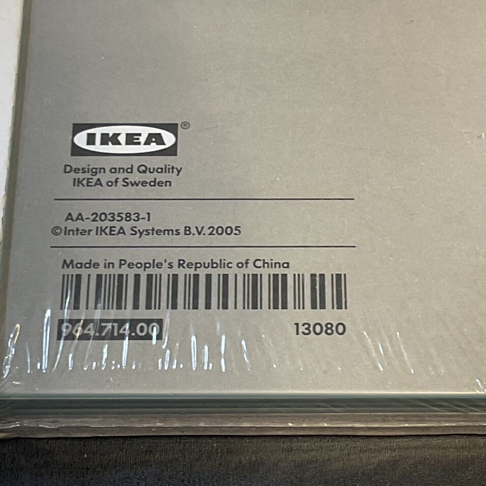 IKEA Clips 4x6 Inch Borderless Glass Picture Frames New Old Stock Pack ...