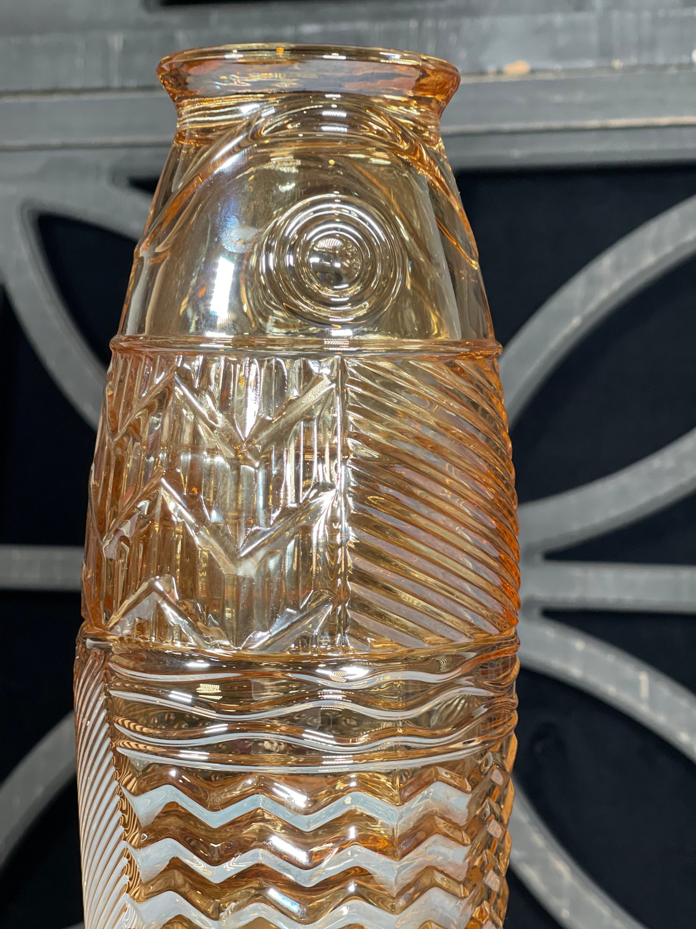 Stackable Glass Koi Fish Tumblers, Transparent, 4 Pcs, Stackable ...