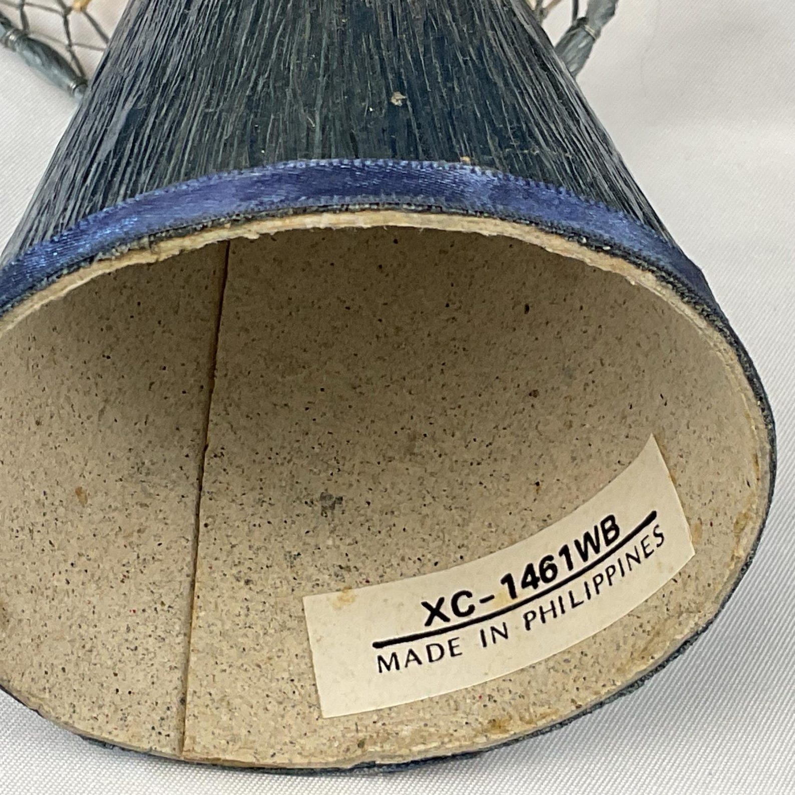 Vintage Straw Angels Set of 6 Christmas Ornaments Made in Philippines ...