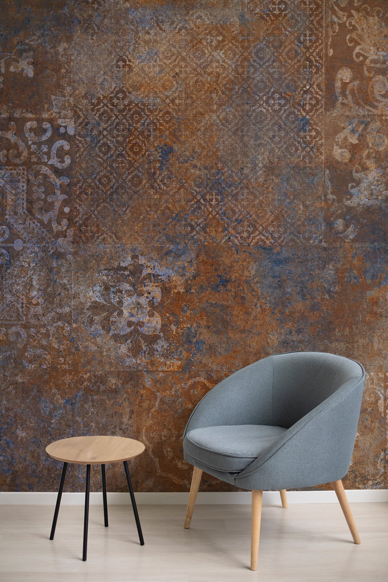 Abstract Rusty Wallpaper, Grunge Wall Mural | Wall Decor | Home ...