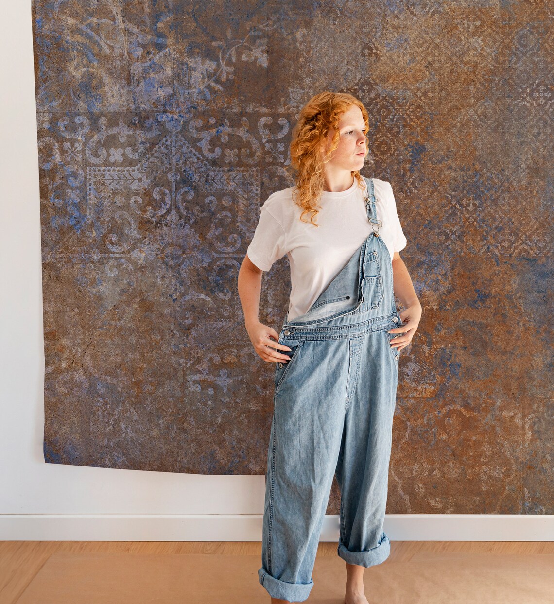 Abstract Rusty Wallpaper, Grunge Wall Mural | Wall Decor | Home ...