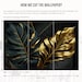 Tropical Palm Leaves Wallpaper | Wall Decor | Home Renovation | Wall ...