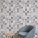 Italian Style Wallpaper, Mosaic Tile Pattern Wall Decor Home Renovation ...