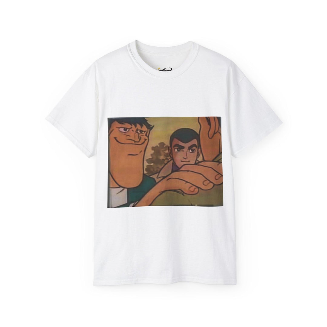 Hand on Shoulder Meme Tshirt, Anime, Graphic Tee, Fit for Men, Comfy ...