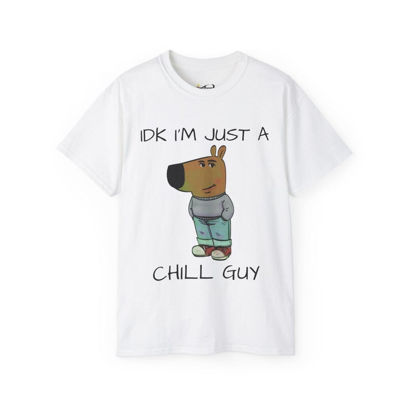 Chill Guy Meme Sticker - Etsy