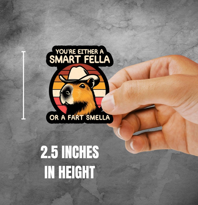 Are You A Smart Fella or Fart Smella, Capybara Cowboy, Weird Jokes ...