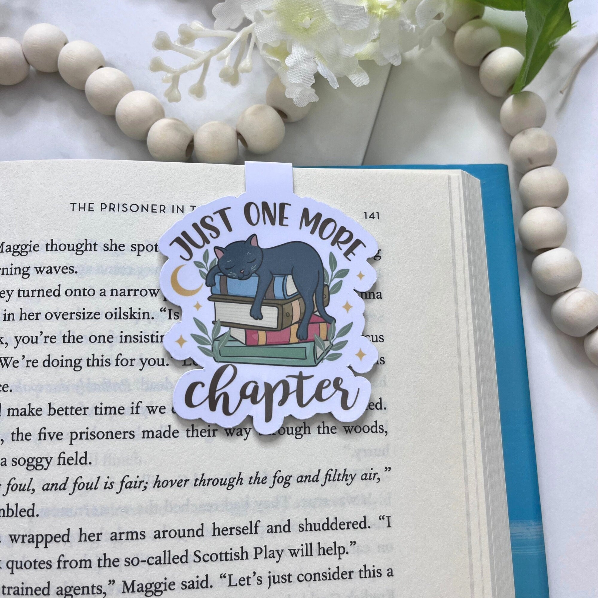 Cat Bookmark, Magnetic Bookmark, Cats and Books, Bookish Gift Page ...