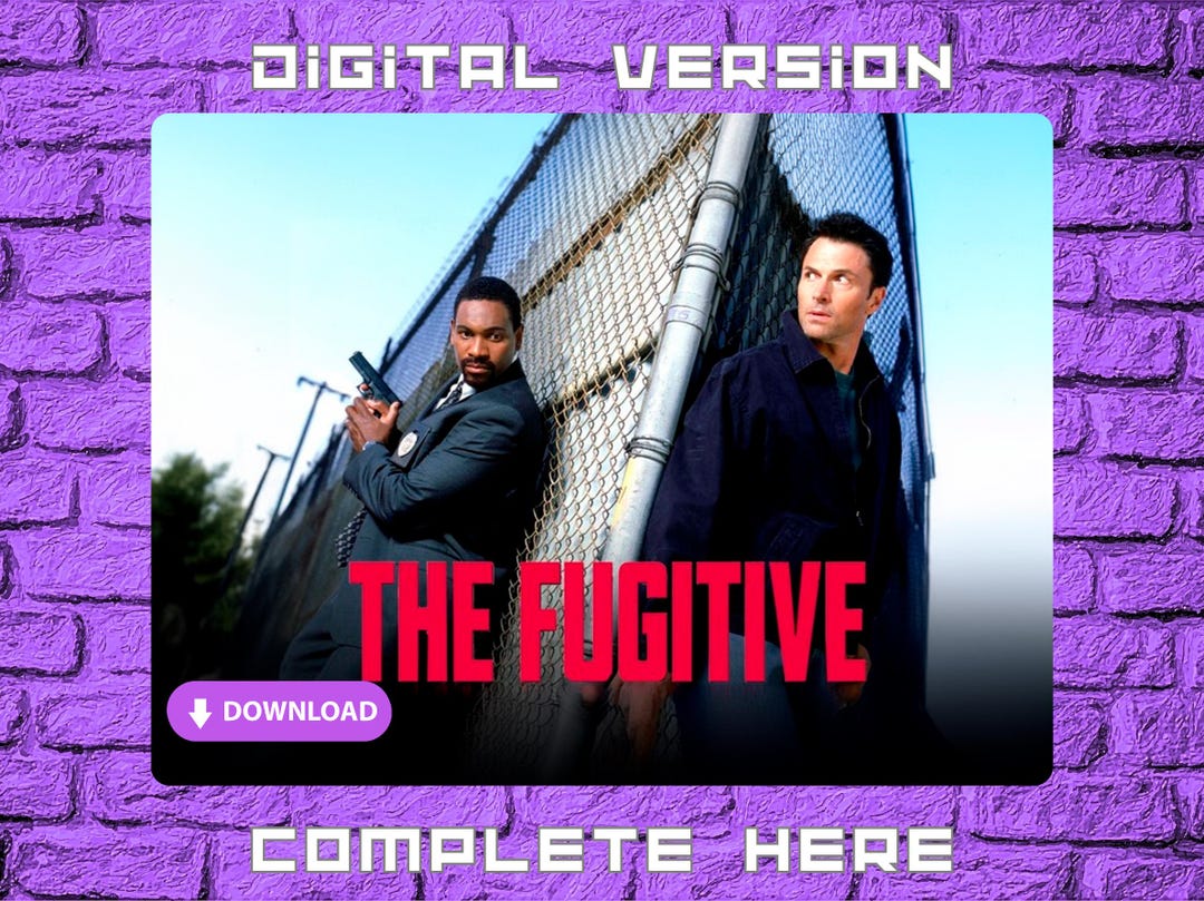 The Fugitive TV Series 2000-2001 Complete Collection MP4 1 Season, 22 ...