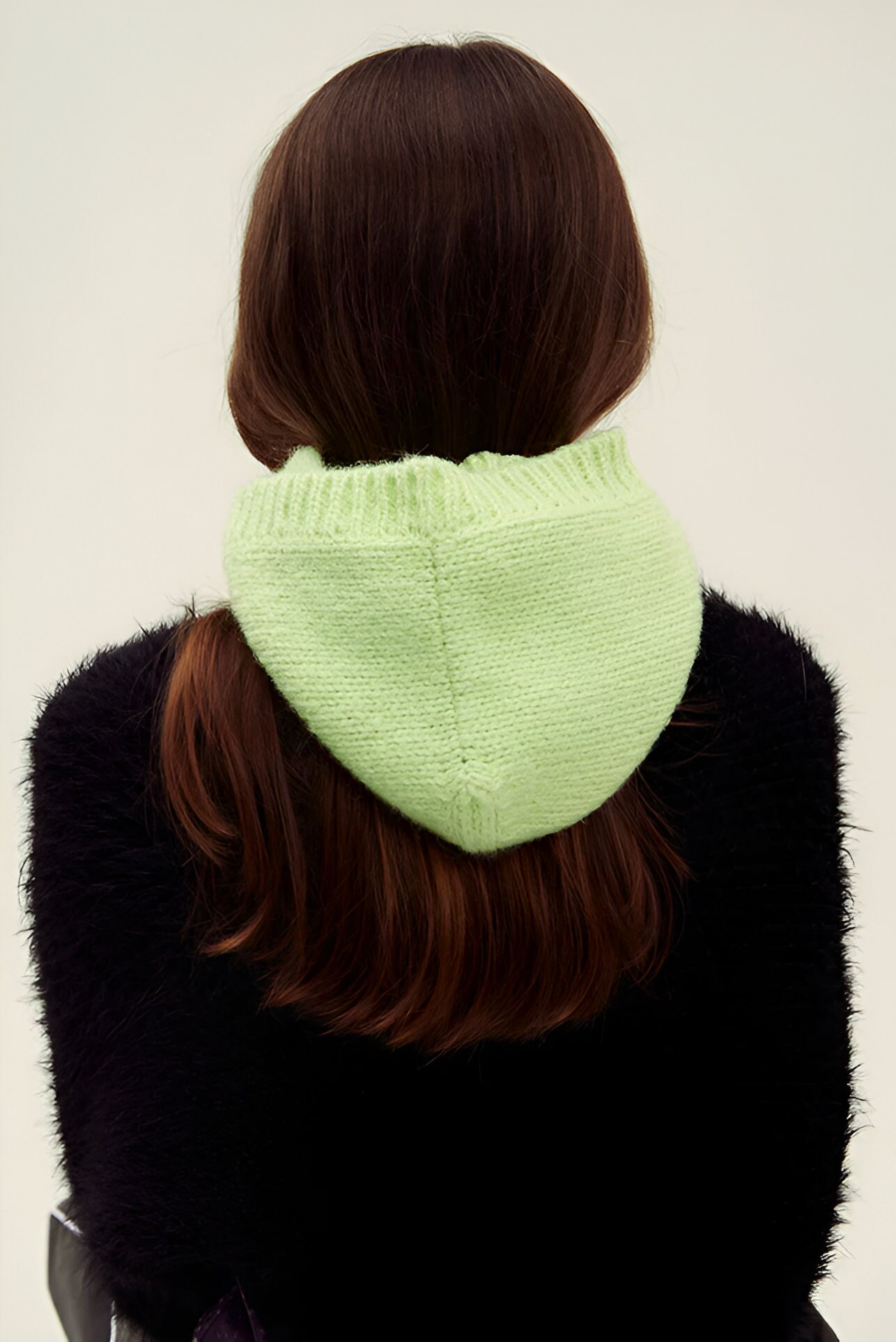 Light Green Knitted Balaclava Skimask Masked Hood Skiing Giftful ...