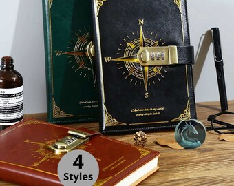 DND Journal, Fantasy Rustic Leather Journal Writing Notebook for ...