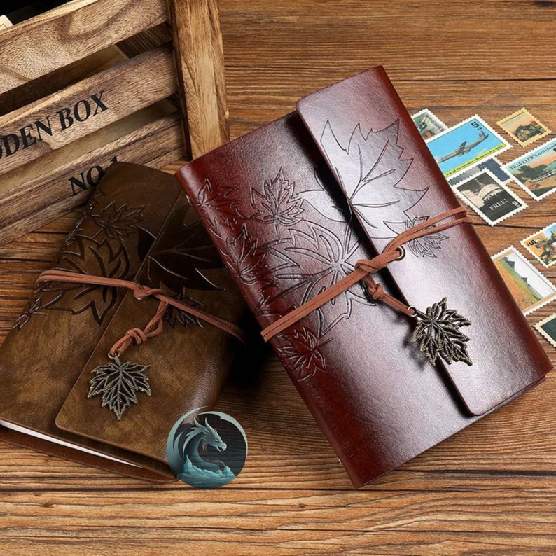DND Journal, Fantasy Rustic Leather Journal Writing Notebook for ...