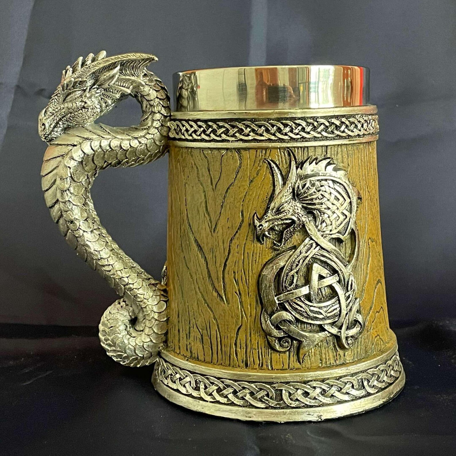 Viking Mug | Drakkar Tankard 20oz Wine Beer Cup | Tankard Drinking Mug ...