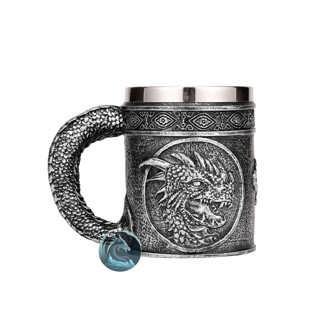 DND Mug Drakkar Tankard 20oz Wine Beer Cup Tankard Drinking Mug Fantasy ...