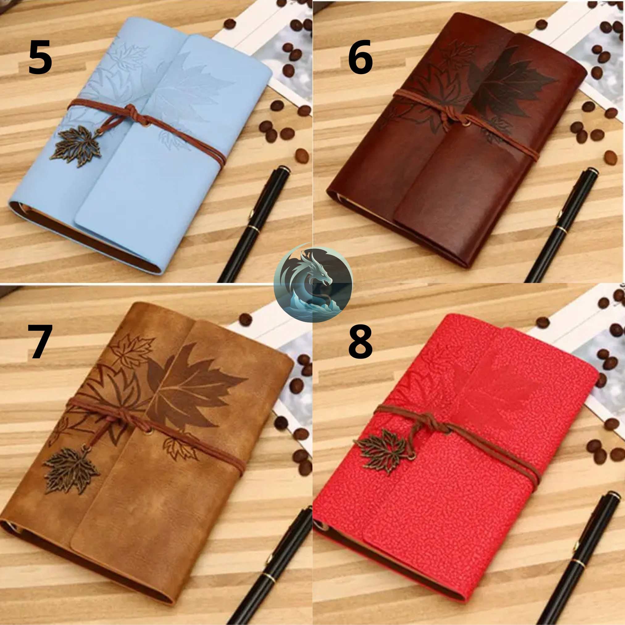 DND Journal, Fantasy Rustic Leather Journal Writing Notebook for ...
