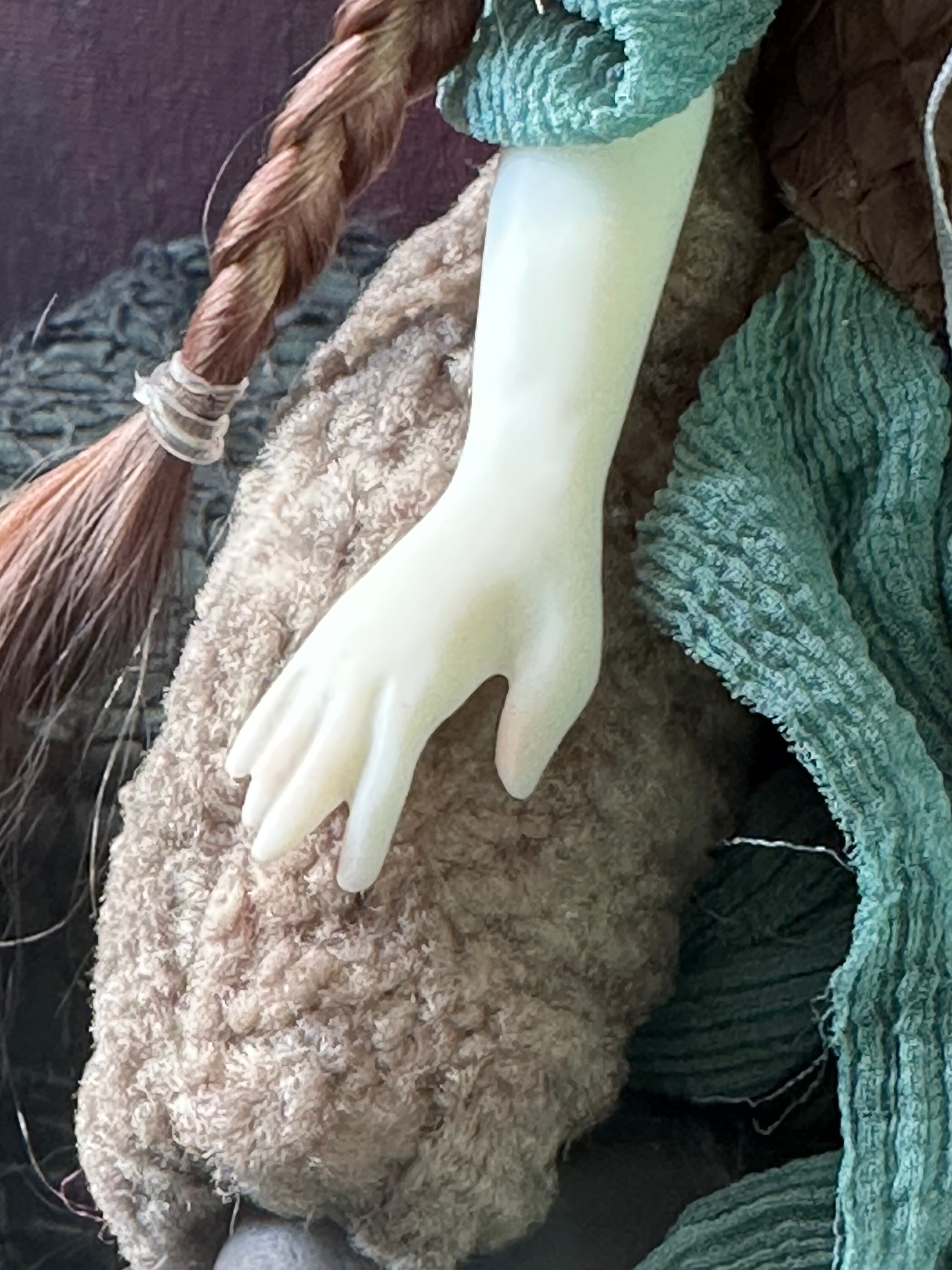 Teddy Doll in Romantic Style 00AK Porcelain Fawn Figurine Present - Etsy