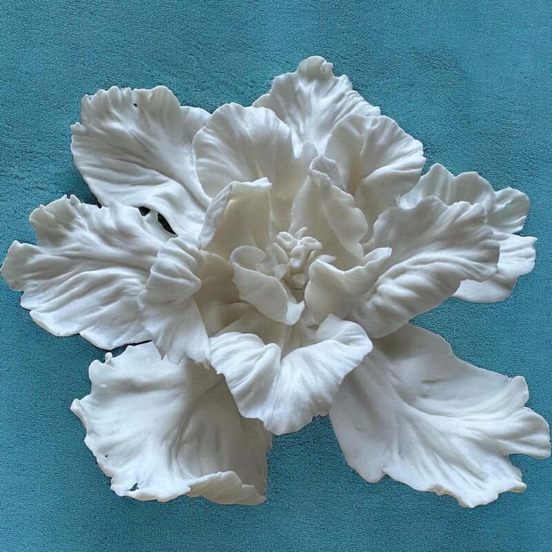 Ceramic Wall Flowers - Etsy