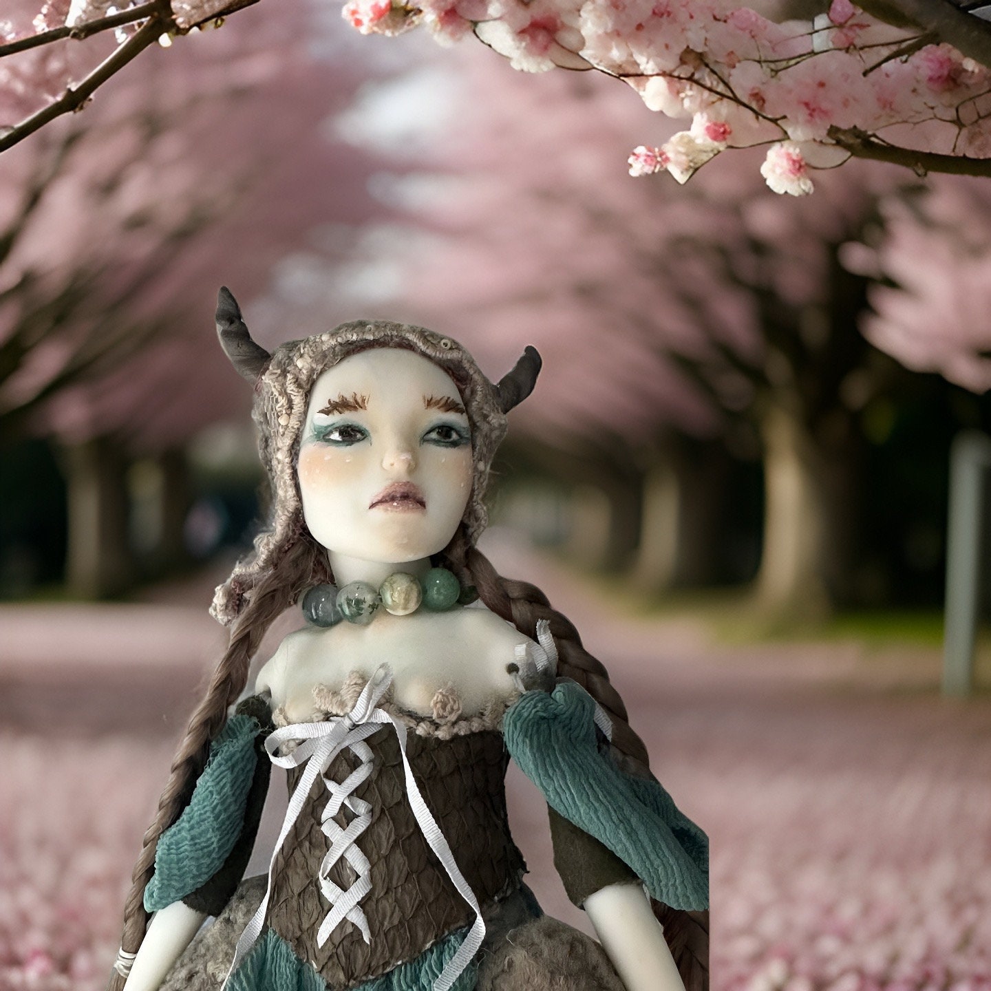 Teddy Doll in Romantic Style 00AK Porcelain Fawn Figurine Present - Etsy