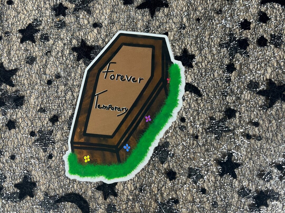 Forever Temporary Sticker - Etsy