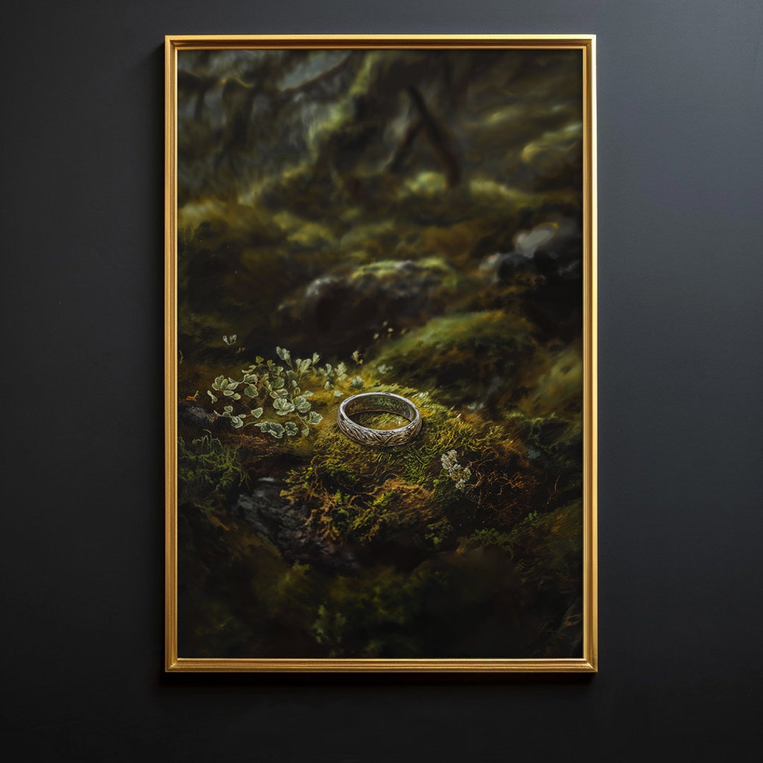 Lost Elegance - Printable Naturecore Art, Goblincore Art, Gremlincore ...