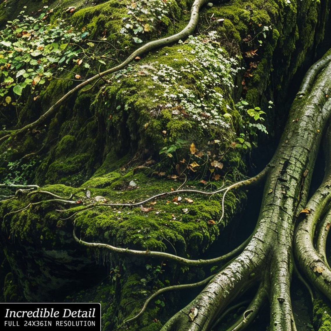 Heart of the Forest - Printable Naturecore Art, Goblincore Art ...