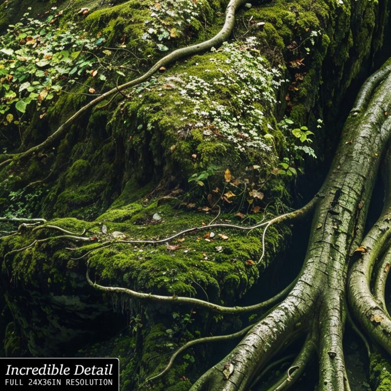 Heart of the Forest - Printable Naturecore Art, Goblincore Art ...