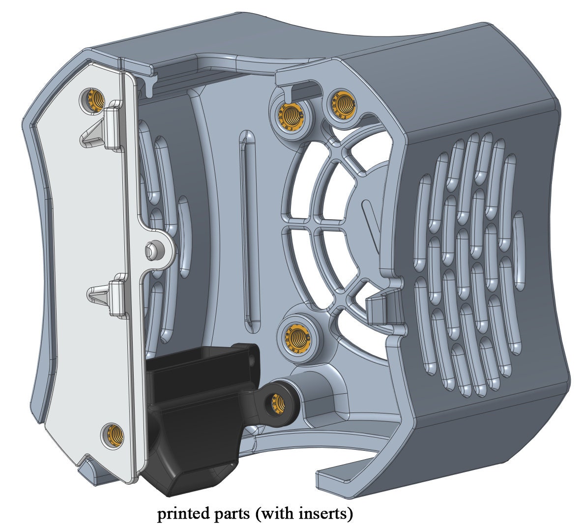 Creality Ender 3 V2 Fan Cover / Duct - Etsy