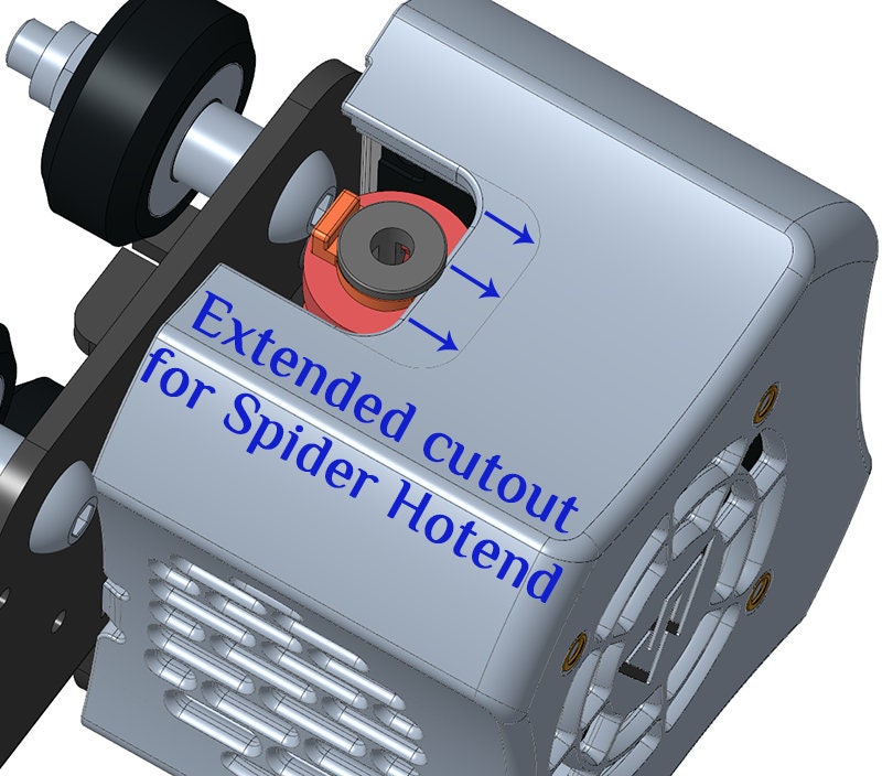 Creality Ender 3 V2 Fan Cover / Duct - Etsy