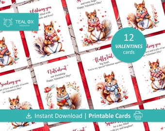 Printable Owl Valentine's Day Cards for Class - Etsy