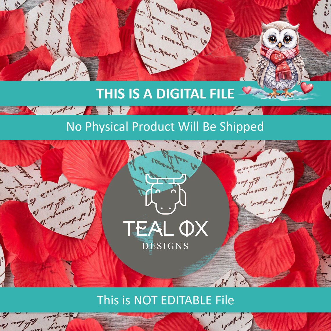 Printable Owl Valentine's Day Cards for Class - Etsy