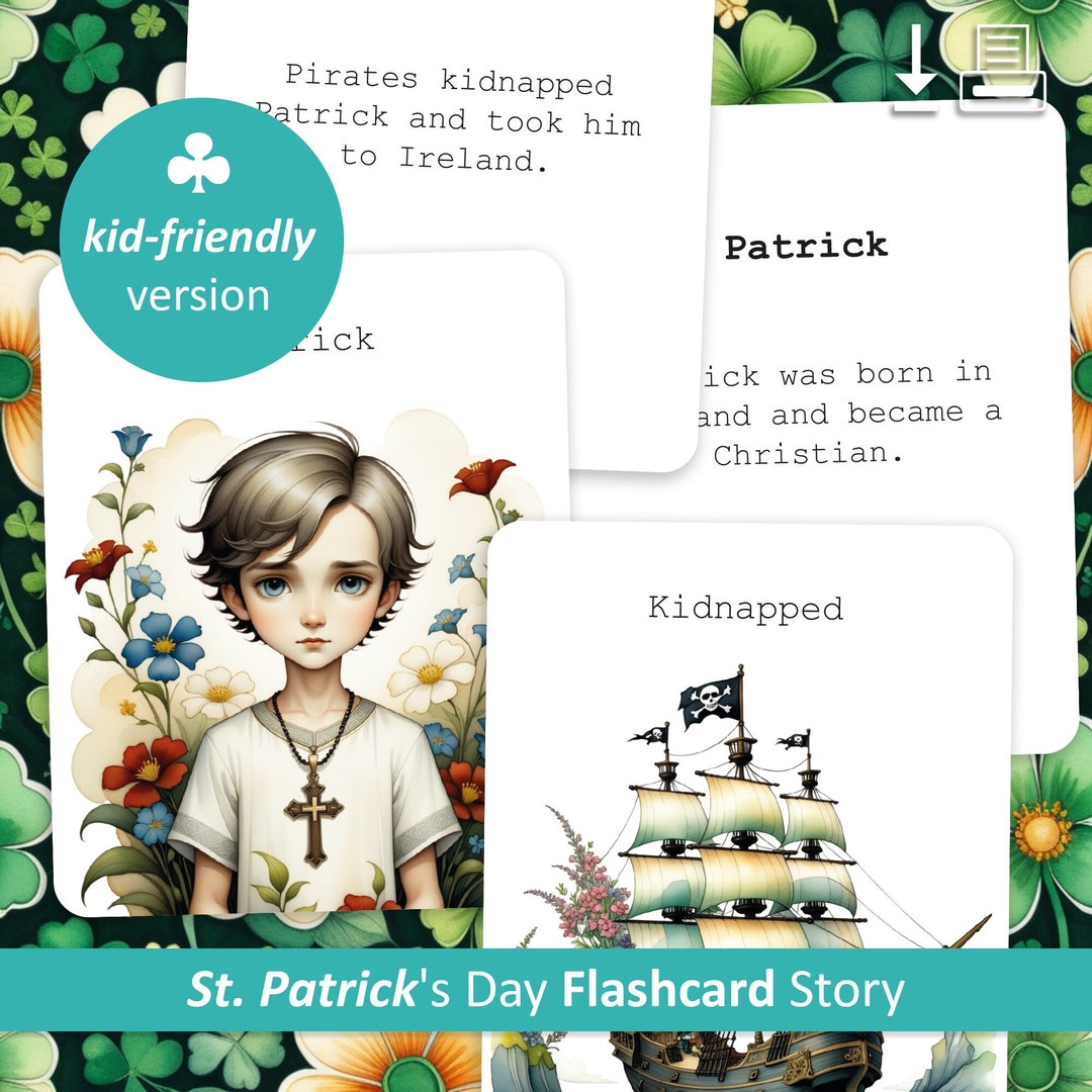 St. Patrick's Day Flashcard Story: Learn the Legend With Interactive ...