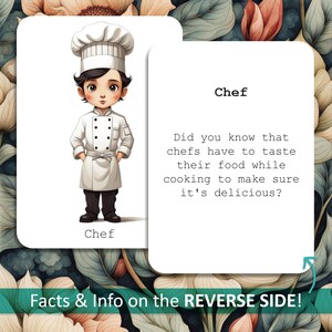 Professions Flashcards for Kids: Career Learning Activity (PDF) - Etsy