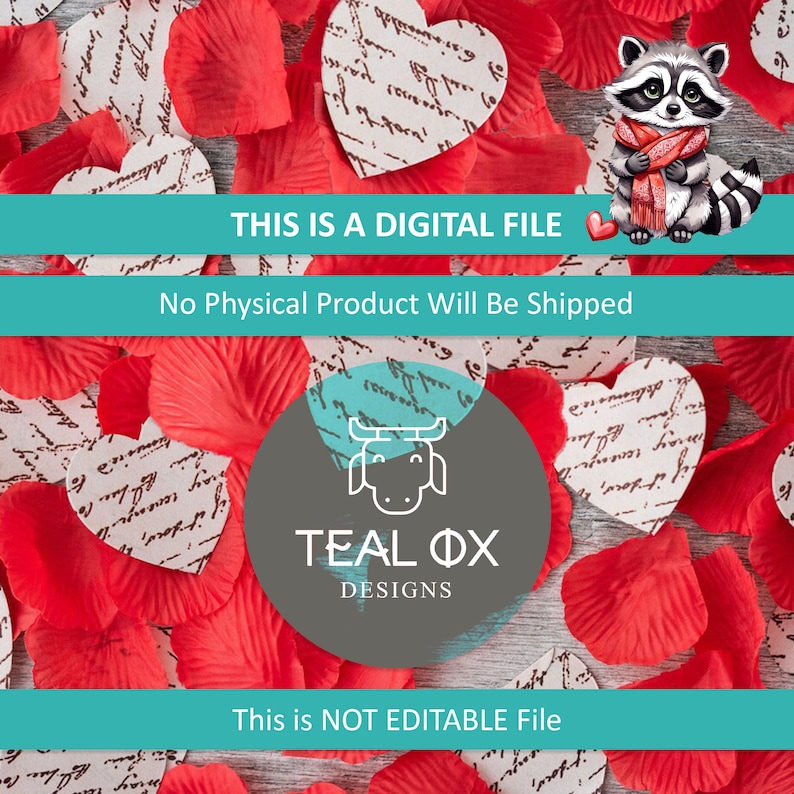 Forest Animals Affirmation Cards Valentine's Day Edition Motivational ...