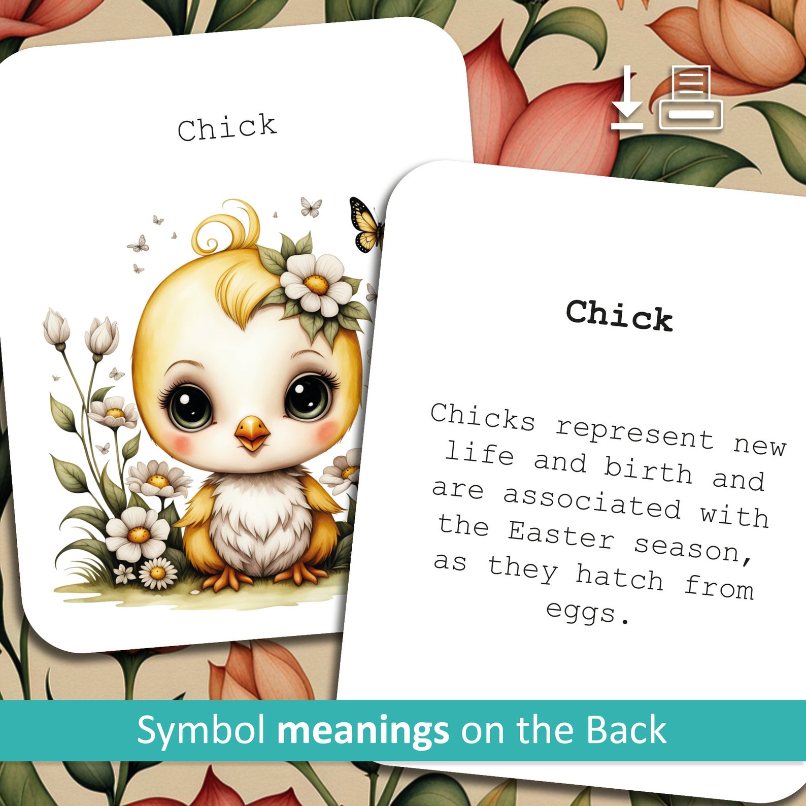 Printable Easter Symbols Flashcards, Fun Learning | Learn 12 Iconic ...