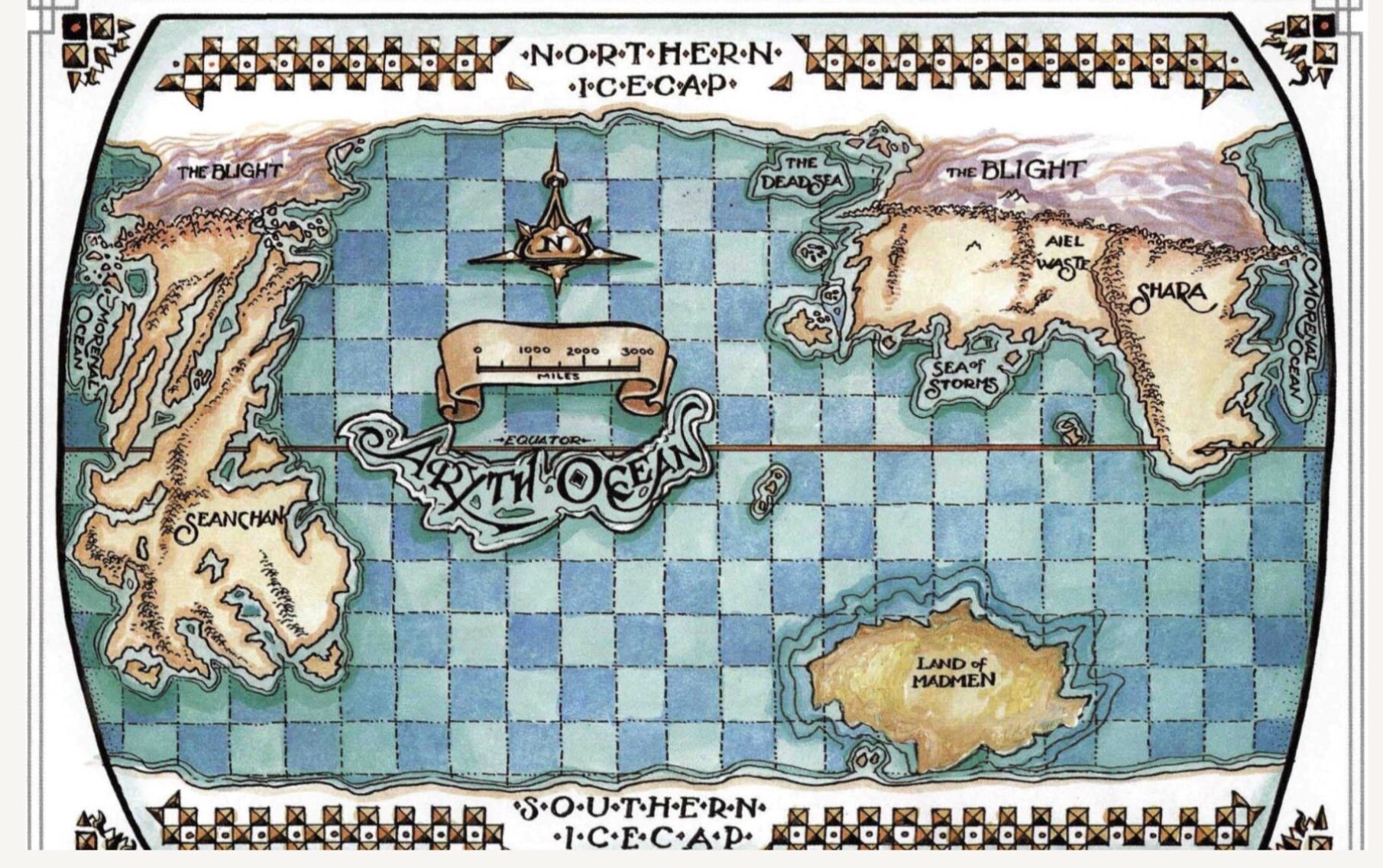 Wheel of Time World Map Cross Stitch Pattern PDF - Etsy