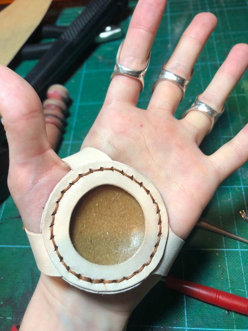 Pattern PDF - Leather Palm Protector for Hand Stitching - Etsy