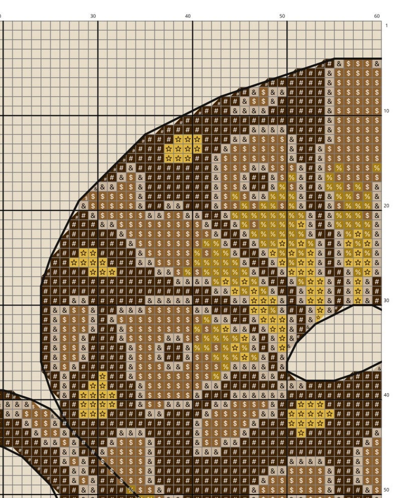 Ball Python Cross Stitch Pattern PDF (normal + Albino Morph Versions ...