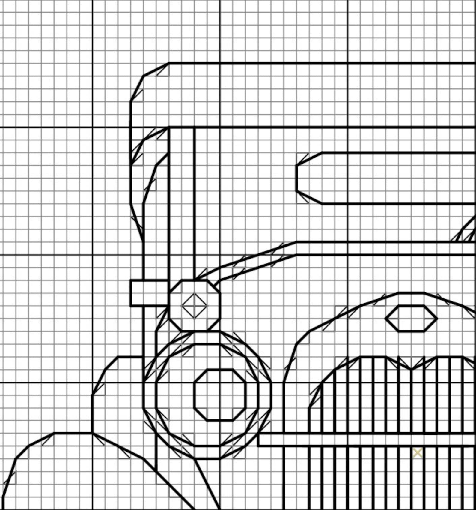 Ford Model A Antique Car Cross Stitch Pattern - Etsy