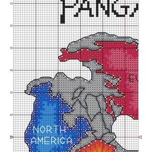 Pangaea Cross-stitch Pattern Downloadable PDF - Etsy