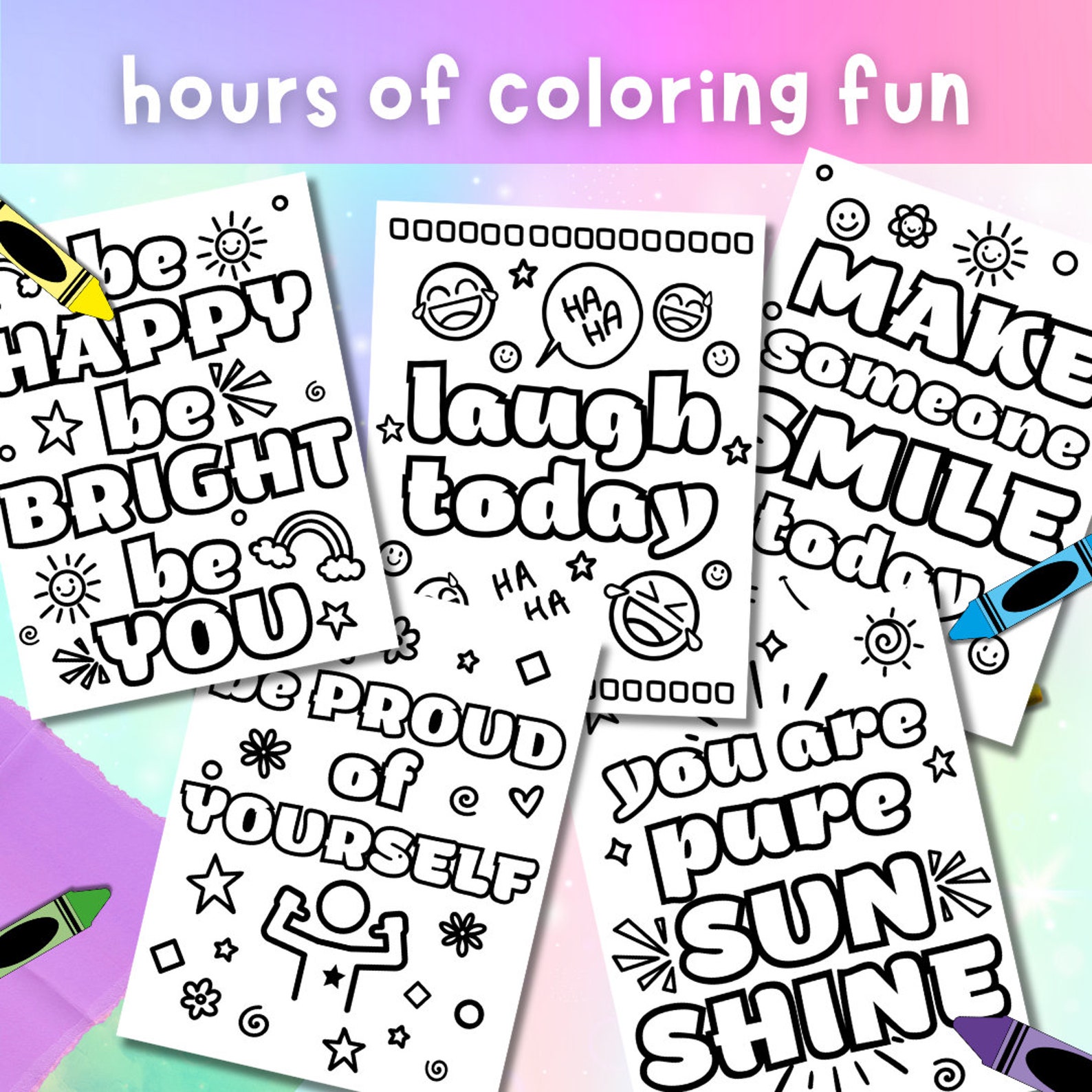 50 Motivational Printable Coloring Pages Kids Inspirational Printable ...