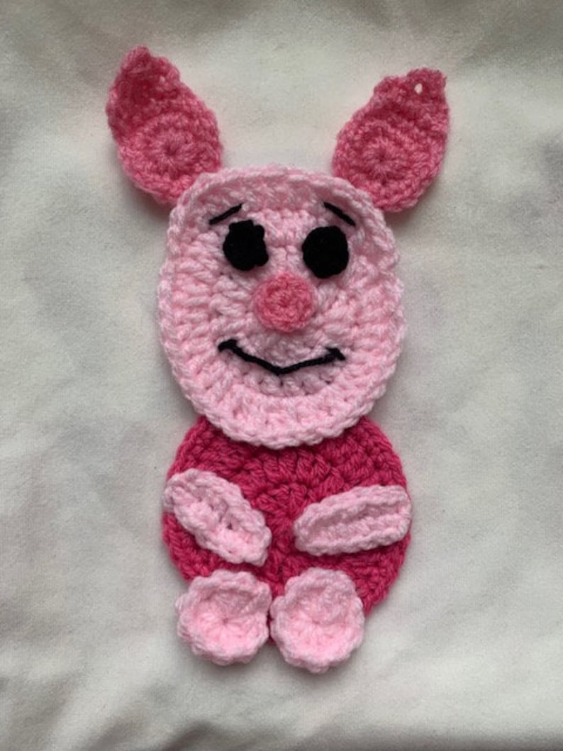 Pooh Bear & Friends Applique Crochet Pattern - Etsy